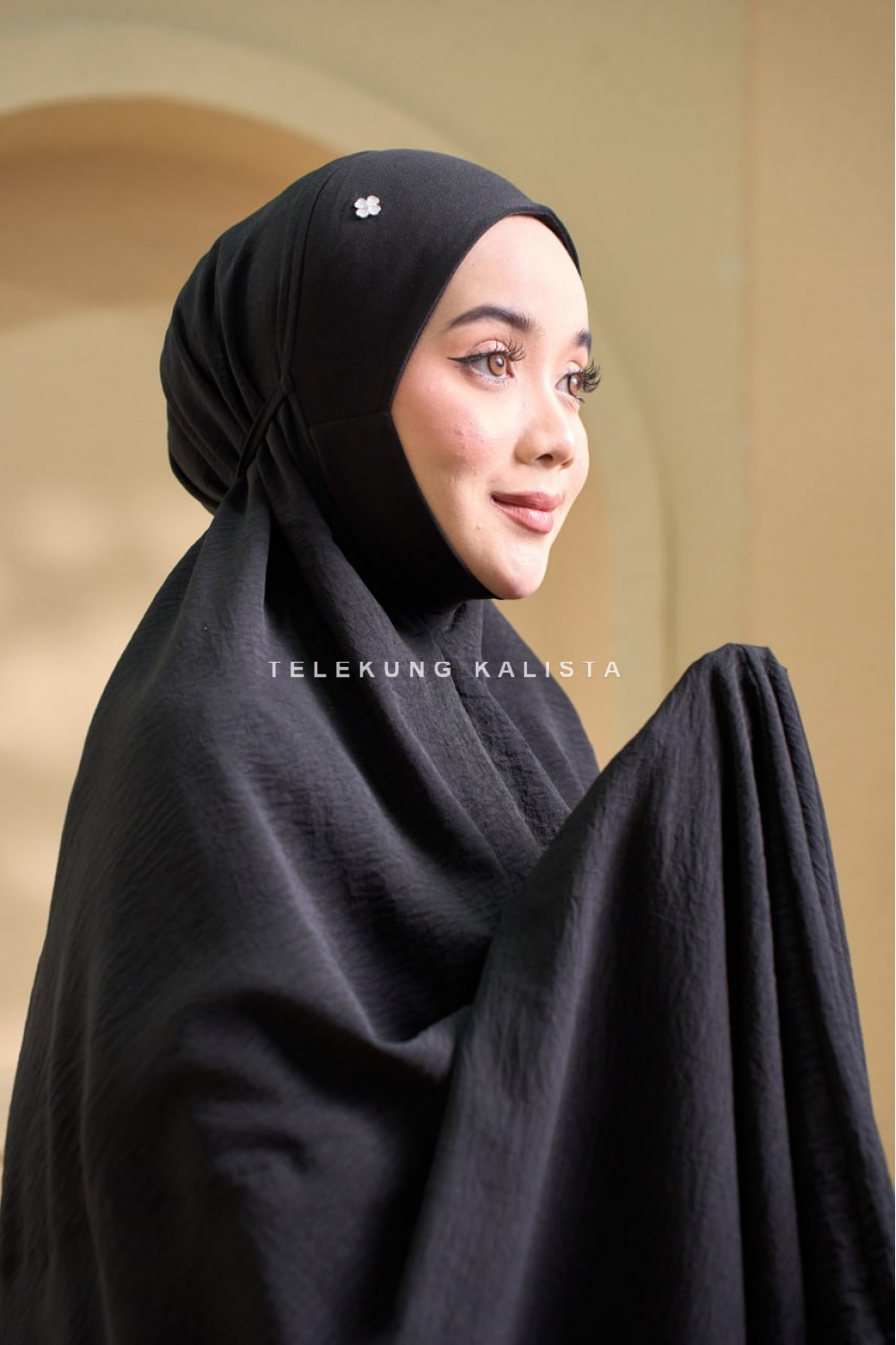 Telekung Taara Black - TTB